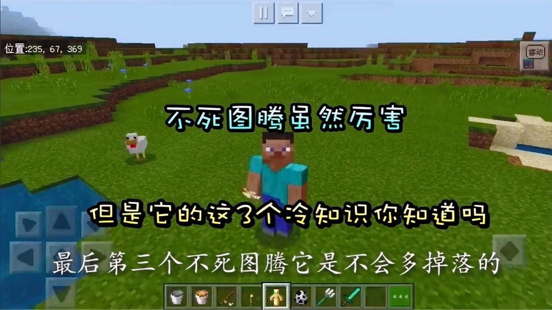 我的世界:不死图腾虽然厉害,但是它的这3个冷知识你知道吗