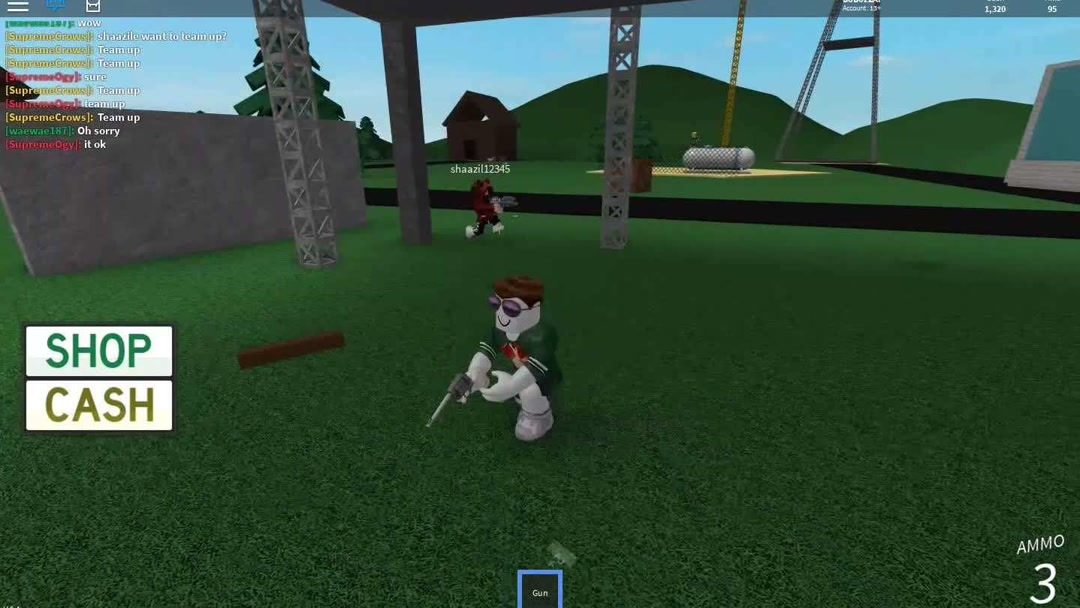 【波波仔解说】roblox虚拟世界“枪模拟器”:神枪手波波仔来也!