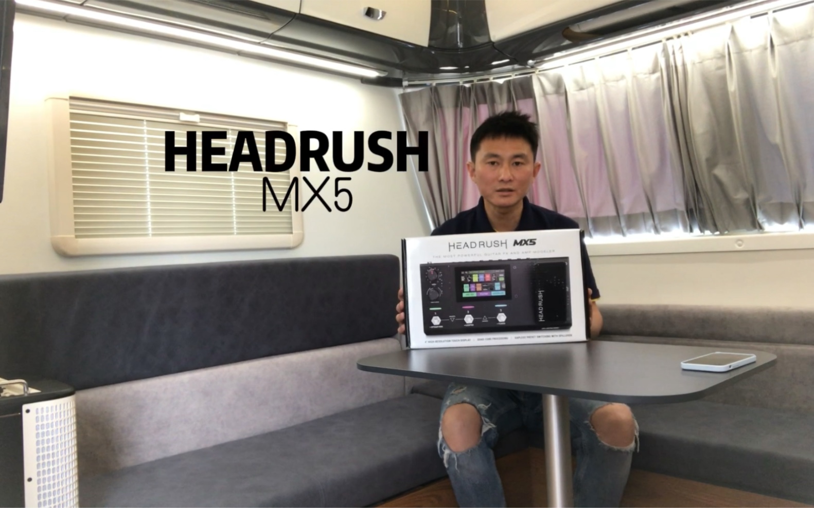 瑞特乐器好物分享:headrush mx5 综合电吉他效果器