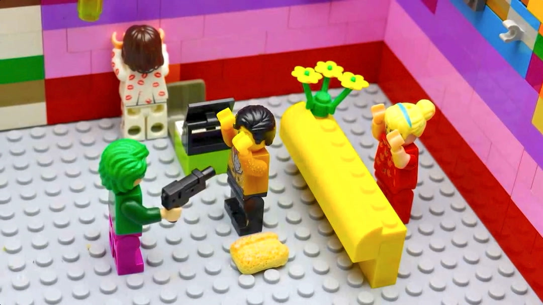 创意玩具秀,乐高积木玩具动画,机器人拼装动画!