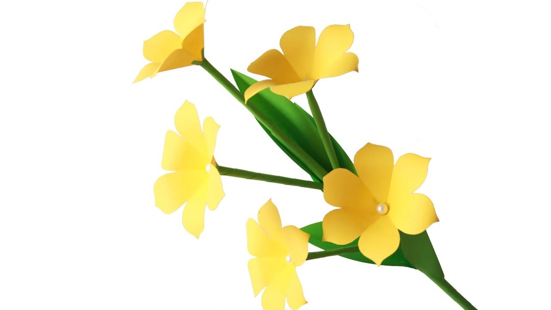 手工折纸DIY手工制作简单漂亮的立体纸花