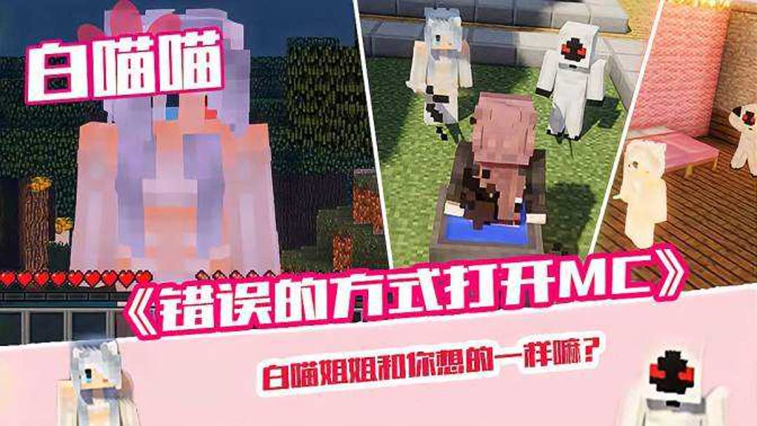 我的世界:错误的方式,打开mc