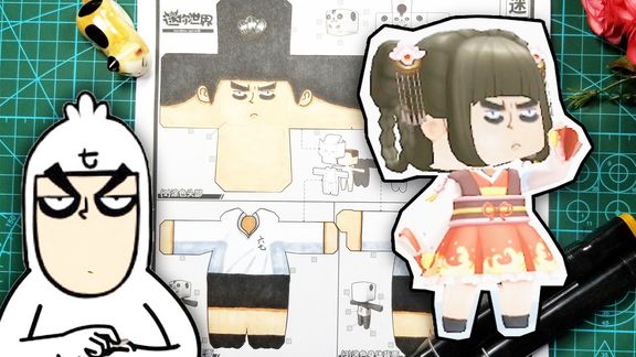 让刺客伍六七换上女装,这个迷你世界版伍六七皮肤太好玩啦