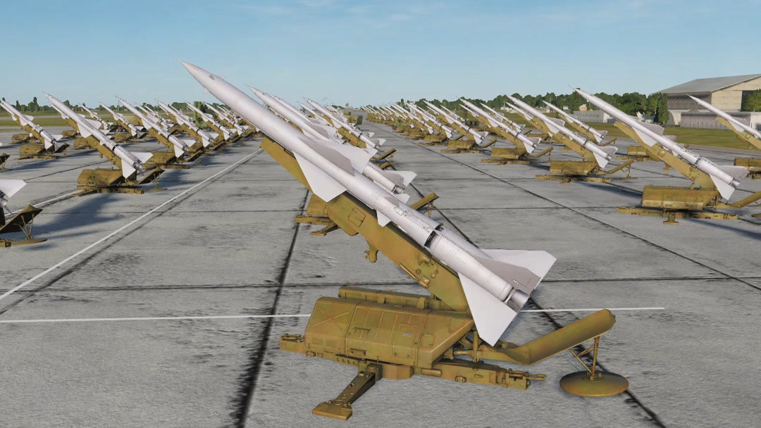 200枚红旗导弹齐射,拦截10架B2隐身轰炸机!能否成功?游戏模拟