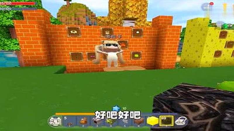 迷你世界:半拉让妮妮帮忙买烤鸡,最后气的差点想打人了