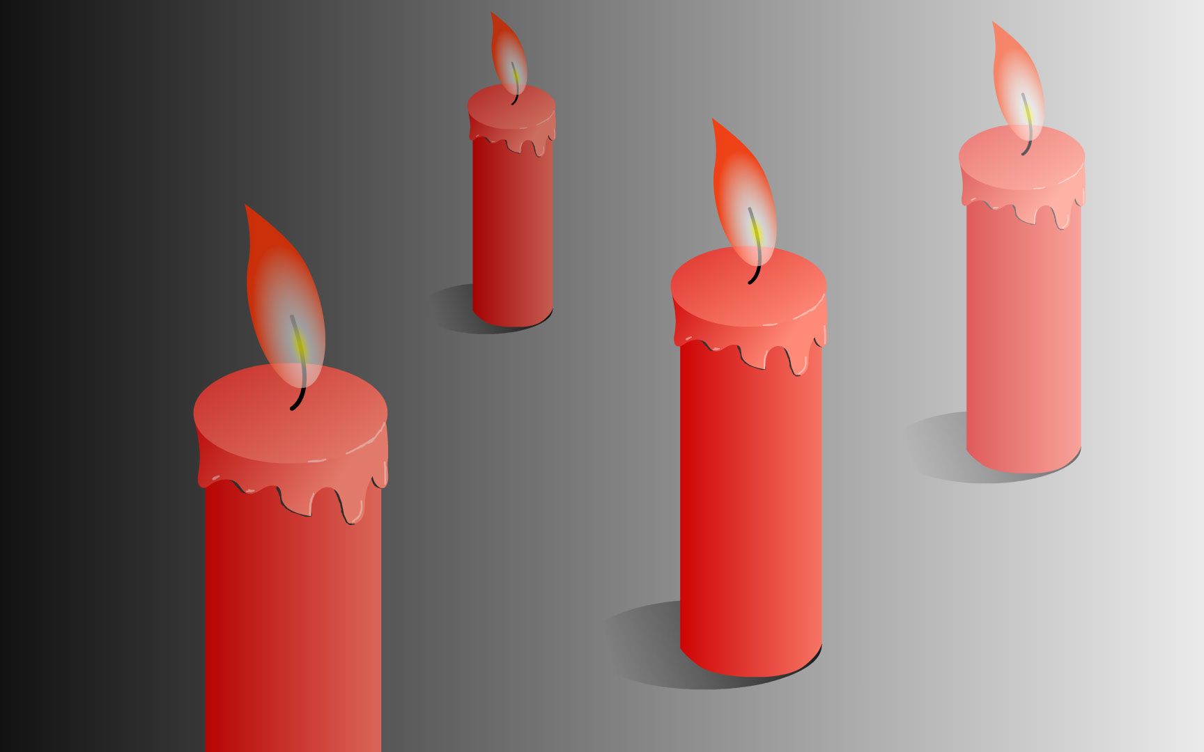 Animate绘图工具动画制作案例7:蜡烛动画