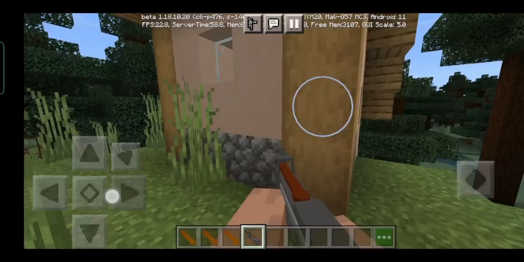 玩我的世界的时候发现了灵异事件