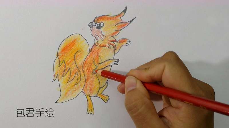 简笔画教学视频:如何画小松鼠?