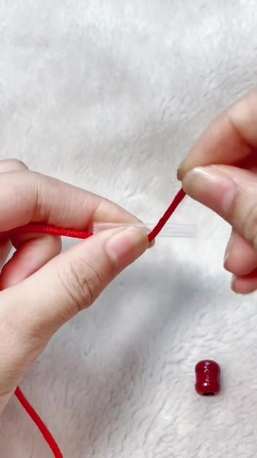 吸管手绳编法