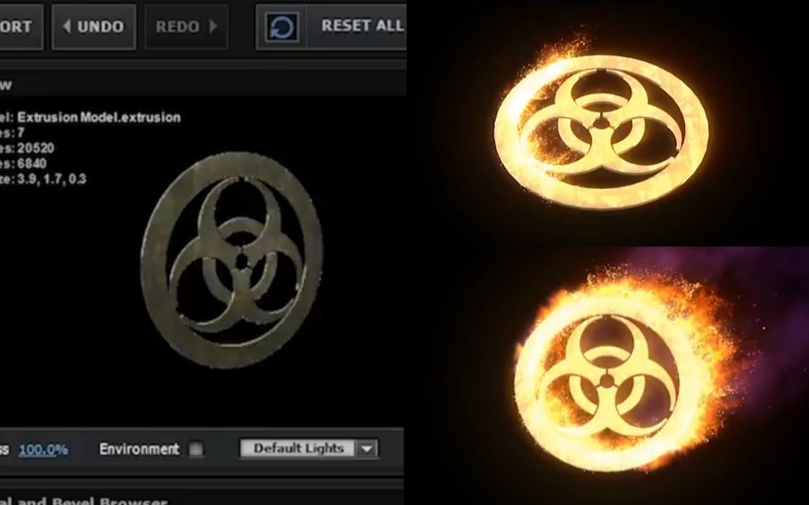 【AE教程】粒子消散,E3D制作三维LOGO,烟雾贴图制作—— ...