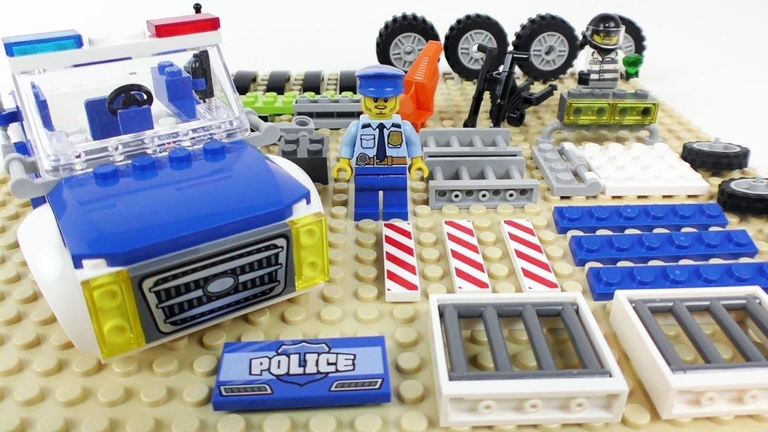 大卡车积木,好漂亮的新房