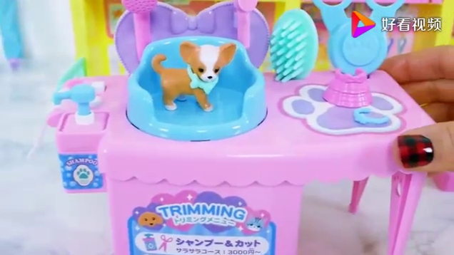一起来为宠物店的小狗狗们洗澡澡吧!