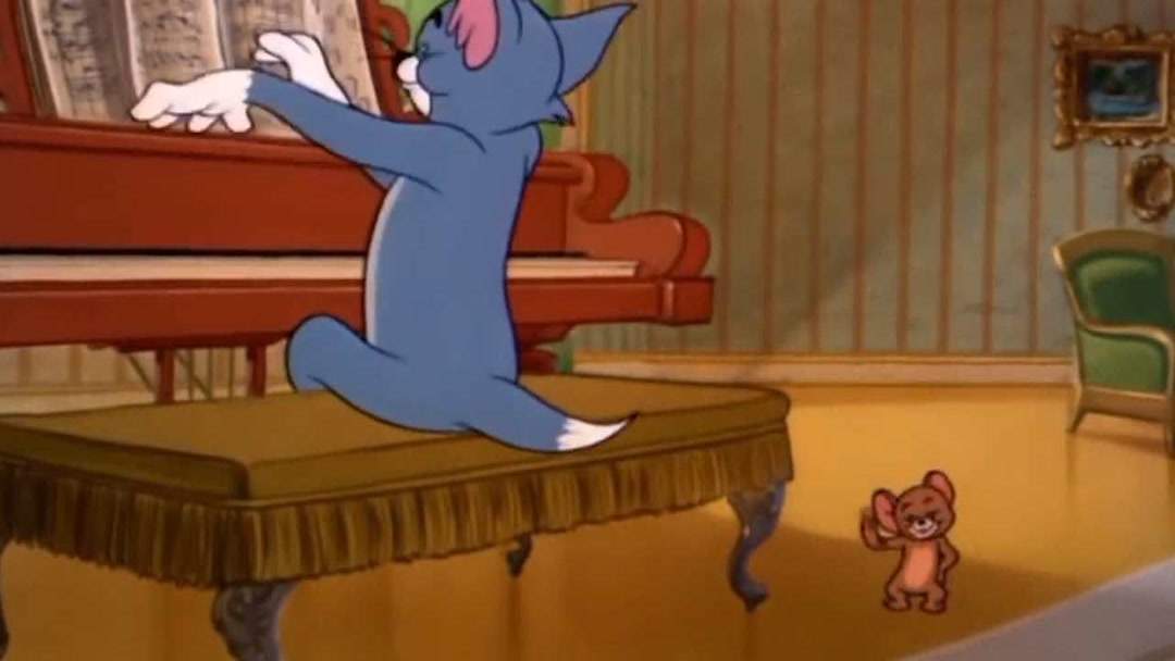 猫和老鼠之弹钢琴的汤姆