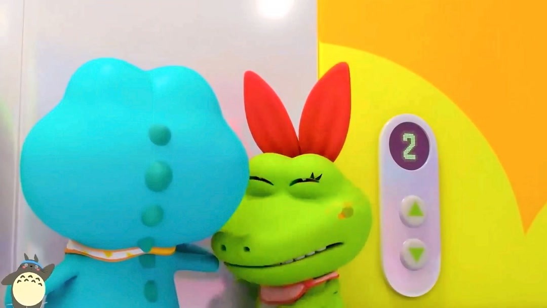 儿童动画:幼儿儿歌,歌谣,故事,乘坐电梯要注意什么呢?