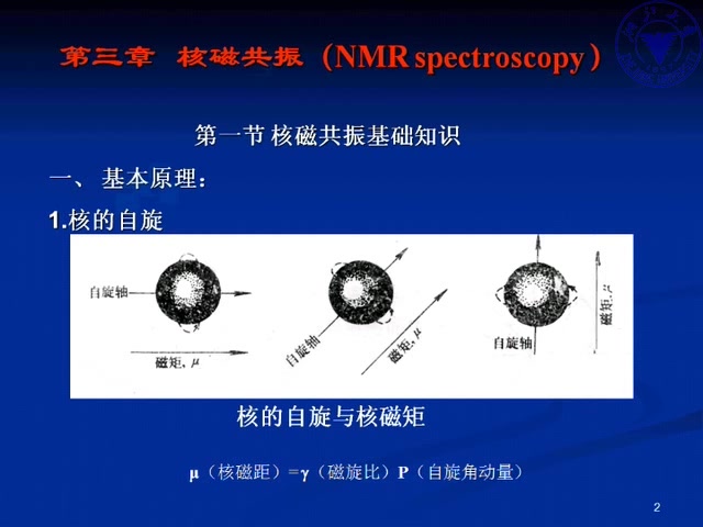 测试仪器篇——核磁共振NMR谱解析