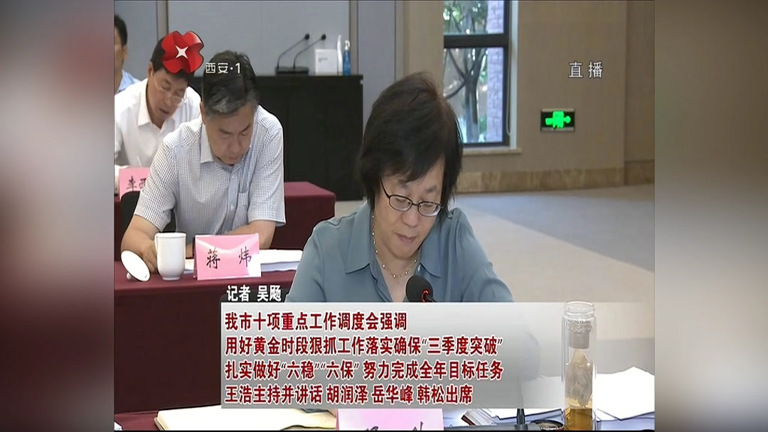 ...确保“三季度突破” 扎实做好"六稳"“六保”努力完成全年目标任务