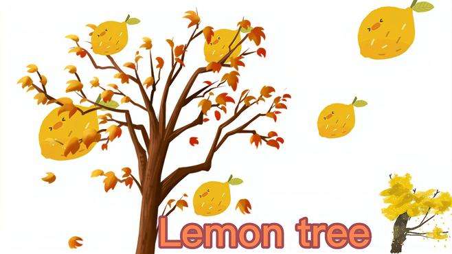现在进行时导入歌曲《Lemon tree》初中英语教