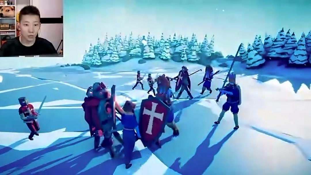 全面战争模拟器,发现了野人部落的秘密基地!鲤鱼Ace解说