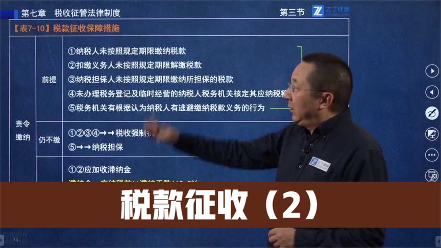 2022新大纲《初级会计经济法》精讲:0703税款征收(2)