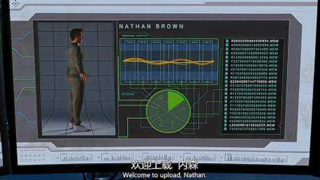 未来世界,人死后如同数据般开启虚拟人生