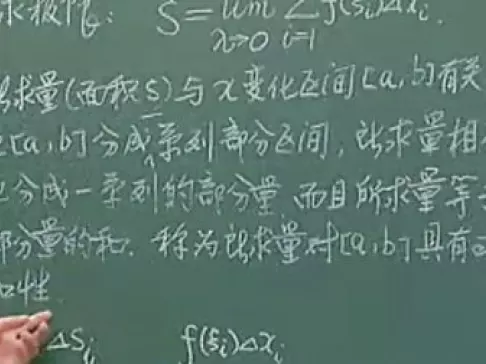 蔡高厅高等数学 69-定积分在几何上的应用