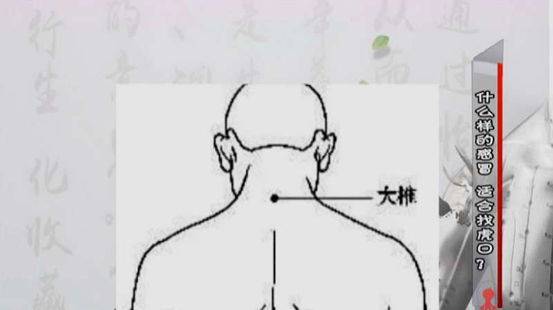 健康一身轻:大椎穴加虎口,还可治疗感冒,听听专家怎么说