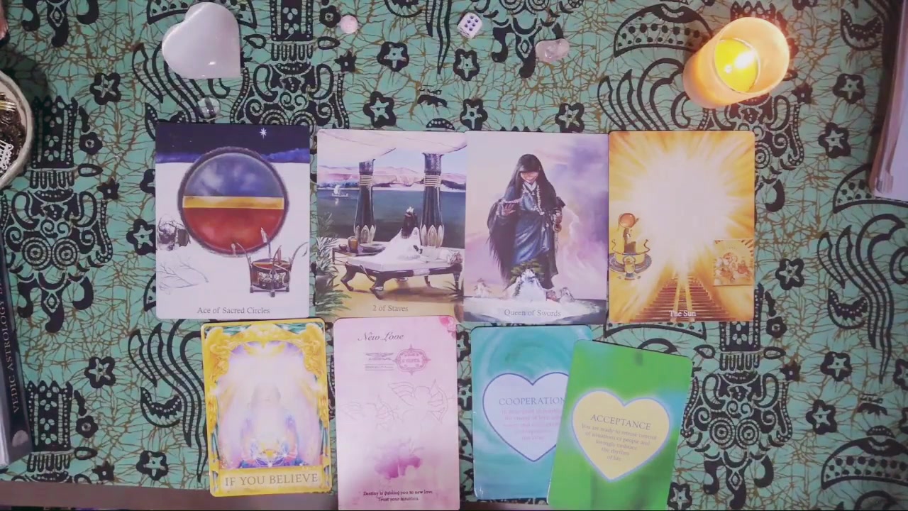 塔罗牌在线占卜:他的真实想法, 我们的关系走向?我们的结局