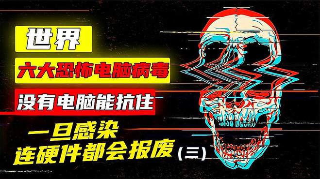 世界上超恐怖的6大电脑病毒,你的电脑都中过什么病毒?(三)