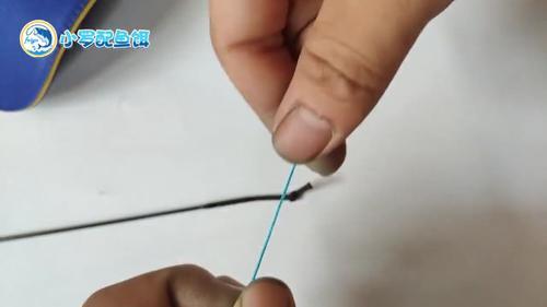 竿稍主线连接方法,不伤线的绑法!
