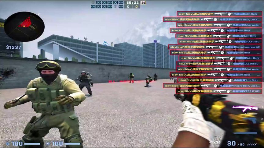 《重生之我是定位高手》代码在→#csgo #第一视角 #精彩击杀