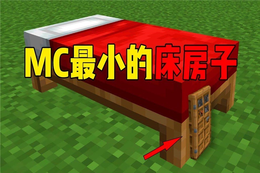 我的世界:这是MC最小的房子了吧,你见过吗?