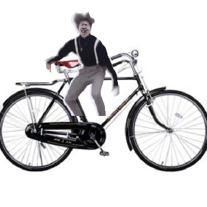 骑二八大杠的坤 