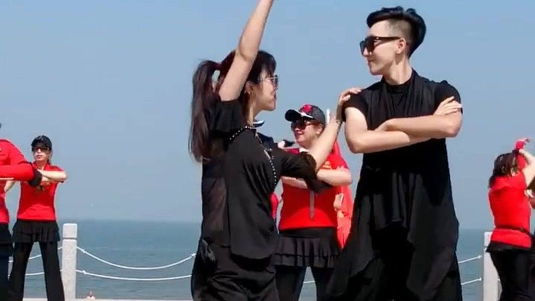 最美王子组合,果果老师,不不老师,#舞蹈王子一套