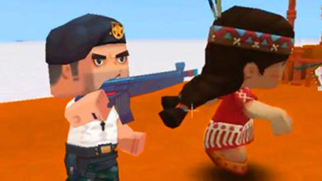 迷你世界-队友开挂还是被我狙死了吧,叫你嘚瑟