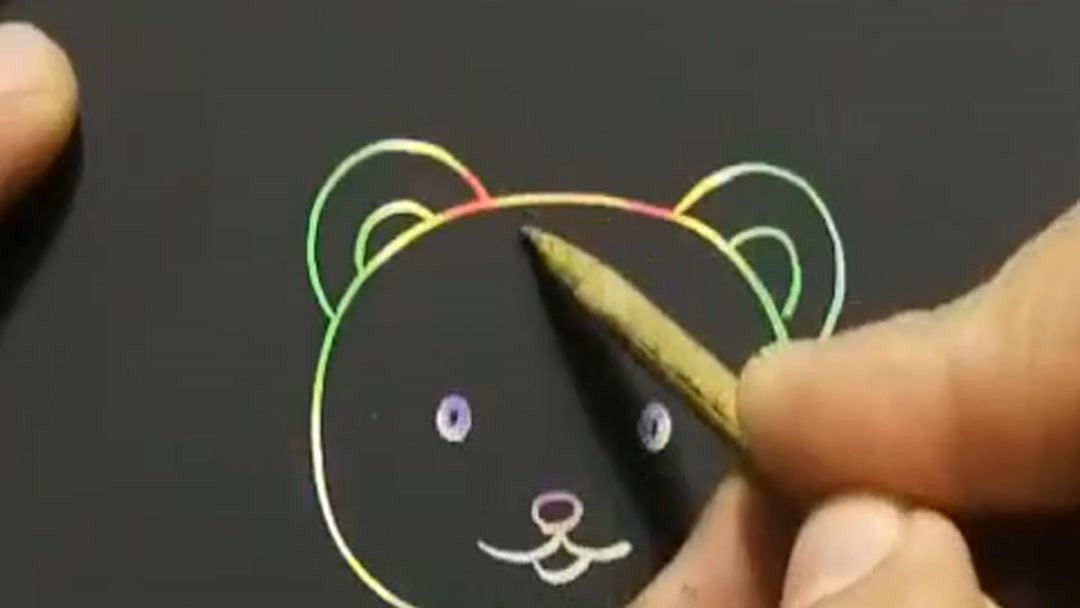 简单几笔教你画老虎