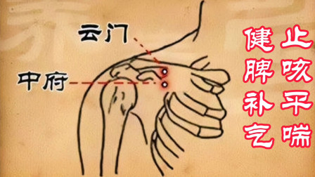 中府穴:咳喘胸闷的克星!