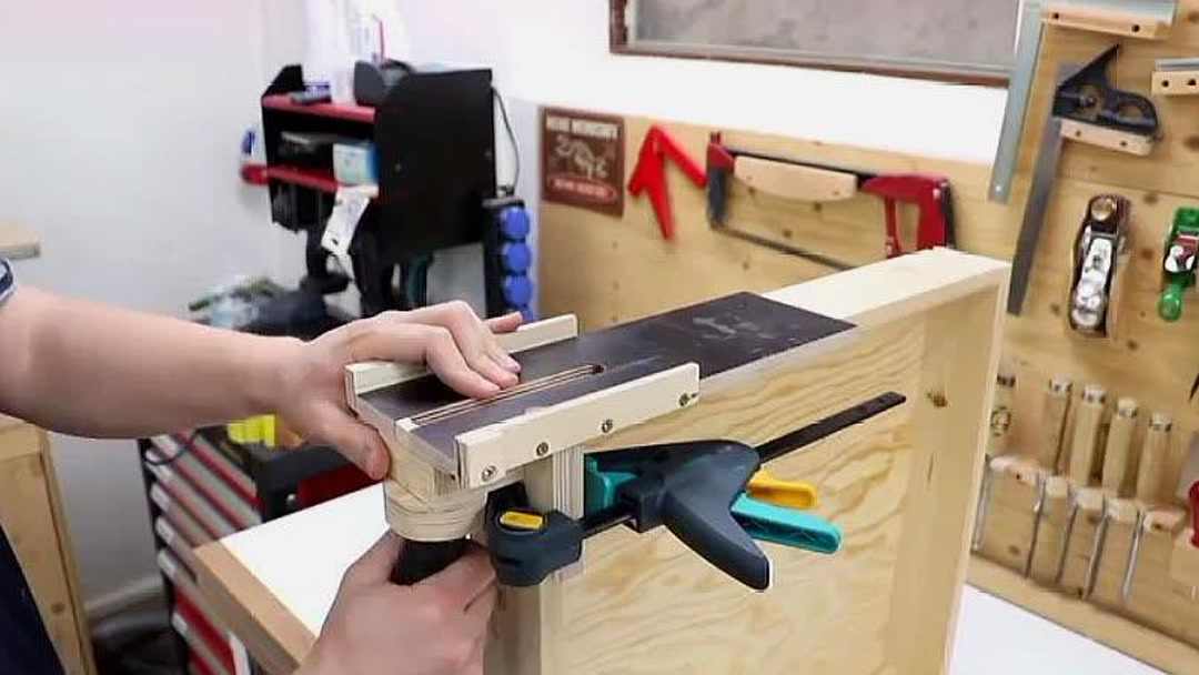 电木铣使用方法 如何燕尾槽铣刀制作完美的燕尾榫抽屉