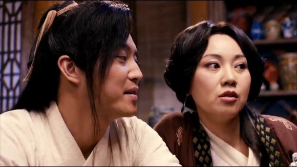 白展堂的葵花点穴手,被算盘夹住,每个算珠都带有锯齿