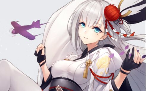 ...终于给人家上完色了呢,您的翔鹤可爱吗?翔鹤号航母姐姐 3D模型建造