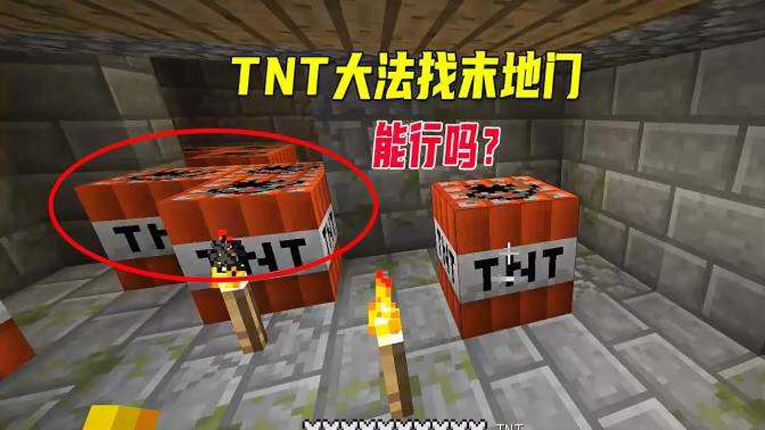 我的世界龙之生存08:找到地牢却没找到末地门,用上绝招TNT大法