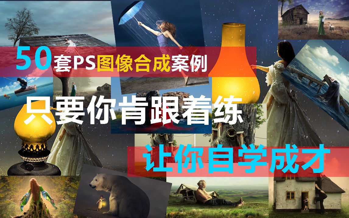 50套PHOTOSHOP免费合成教程7:黑猫动物照片处理