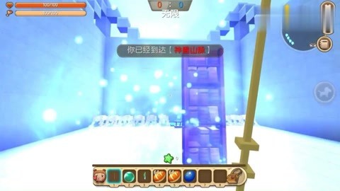 迷你世界:神秘传送门,进去之后可以把你带到可怕的世界里