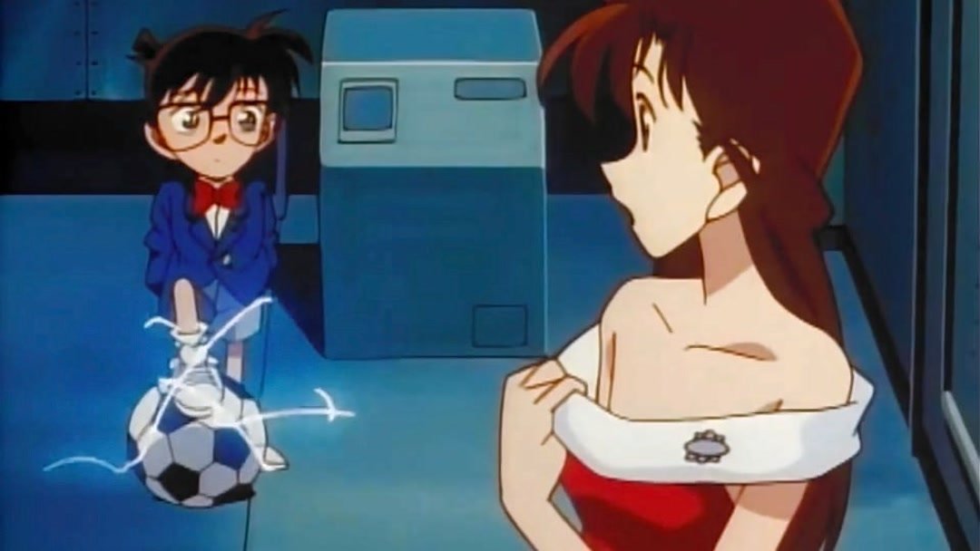 名侦探柯南:基德的首次登场,柯南vs怪盗基德!