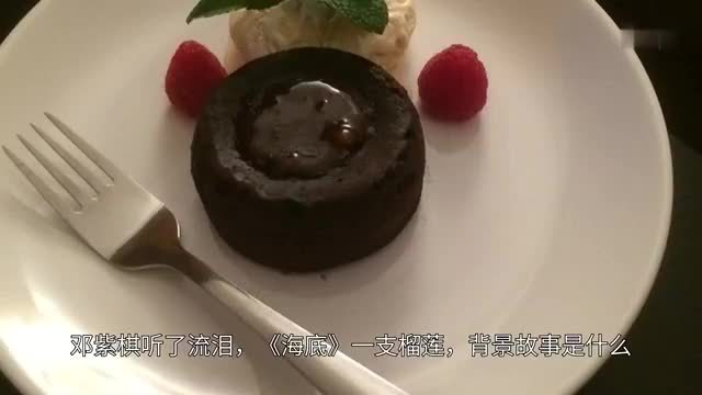 邓紫棋听了流泪,《海底》一支榴莲,背景故事是什么