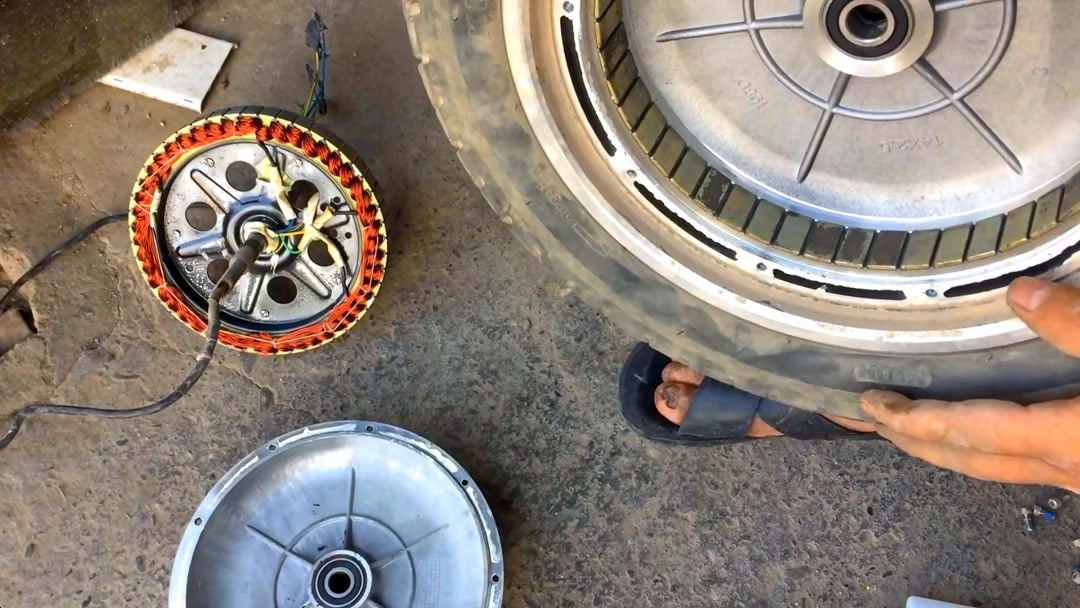 电动车电机修磁钢损坏一定要换电机?师傅教你维修步骤和维修方法