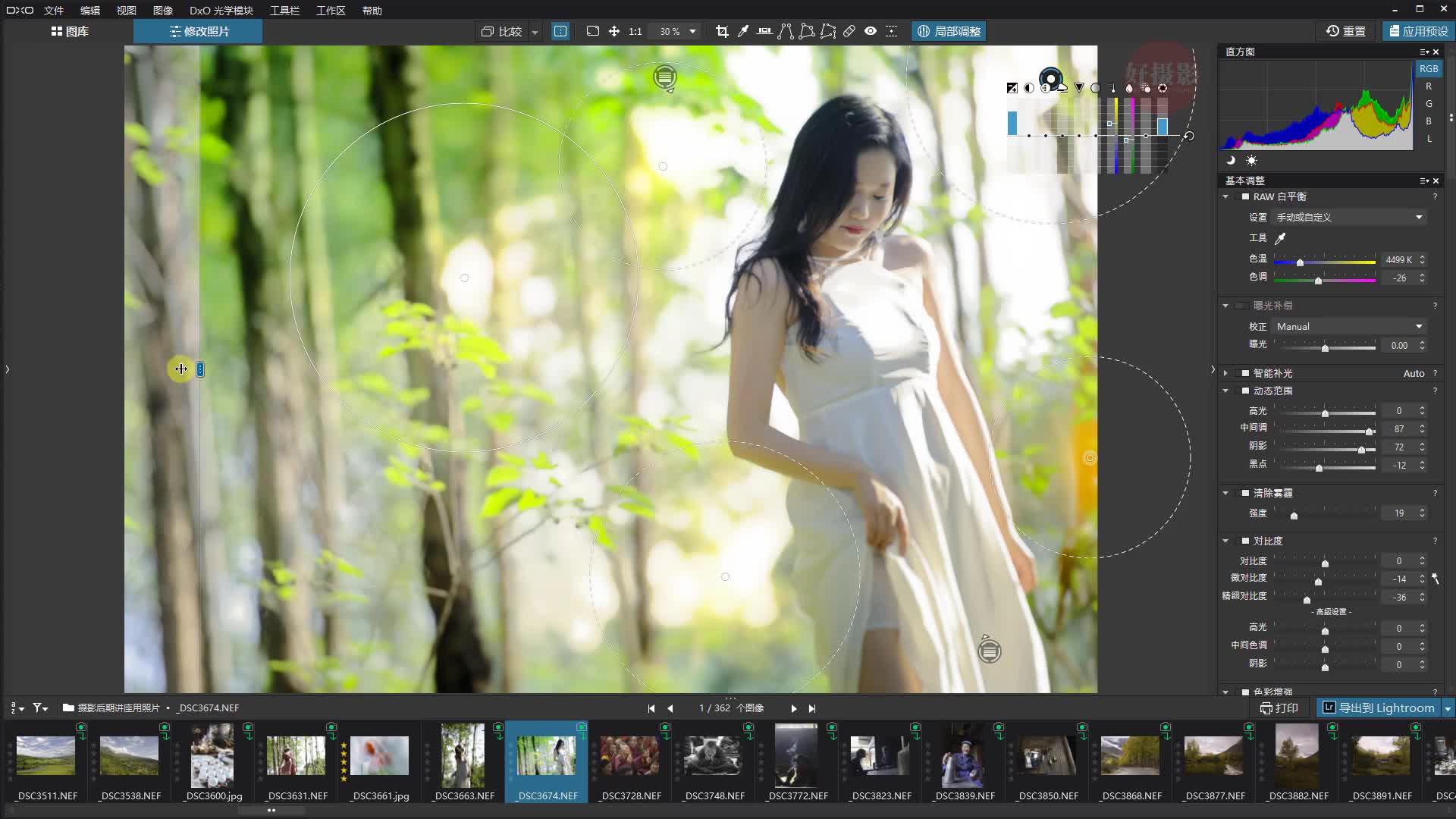 44、DxO PhotoLab 工具应用实例照片的个性化调色和批处理(二)
