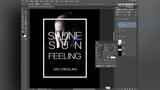 文字海报制作,一个阴郁的文字海报设计制作教程,ps教程,Photoshop教程
