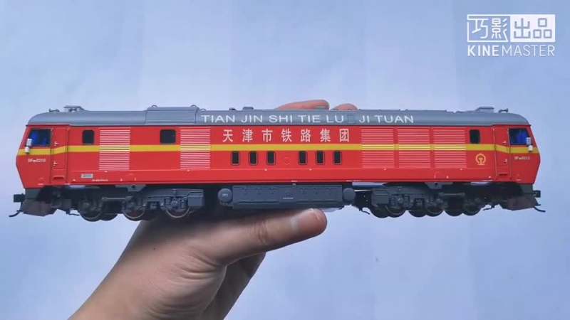 「非专业模型测评」老车新发 百万城火车模型 新东风DF8B货运内燃机...