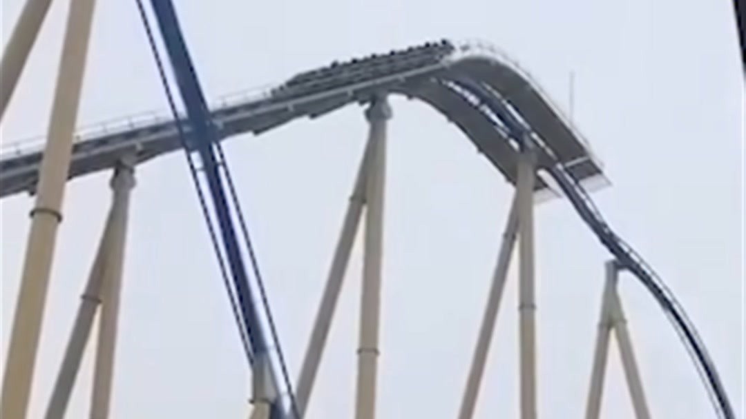 无锡一过山车停在半空中 事故竟因一只飞鸟所致