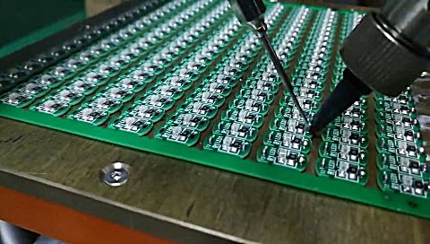 LED灯板自动焊接